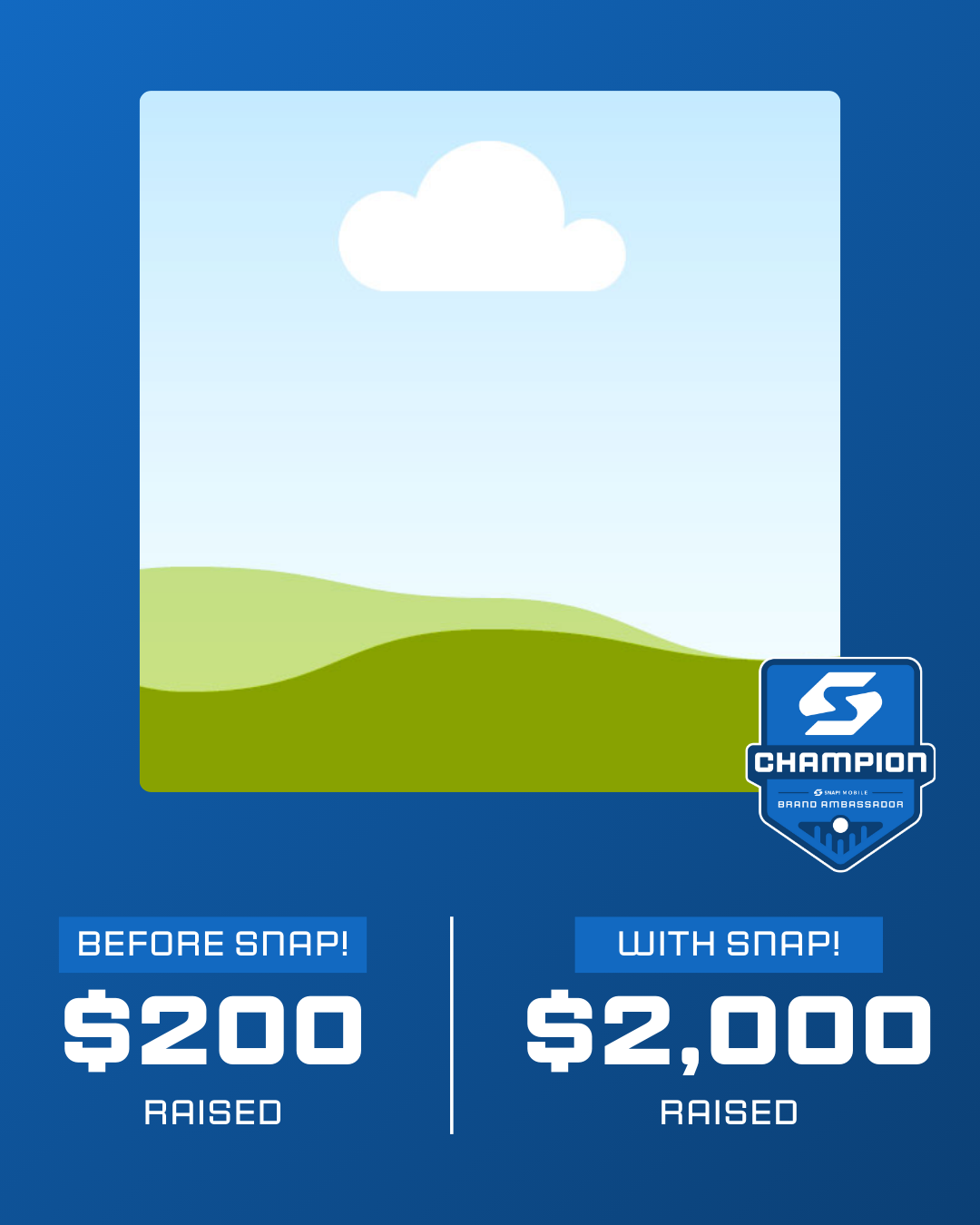 Snap! Champion Social Post 3 - Comparison | Snap! Mobile