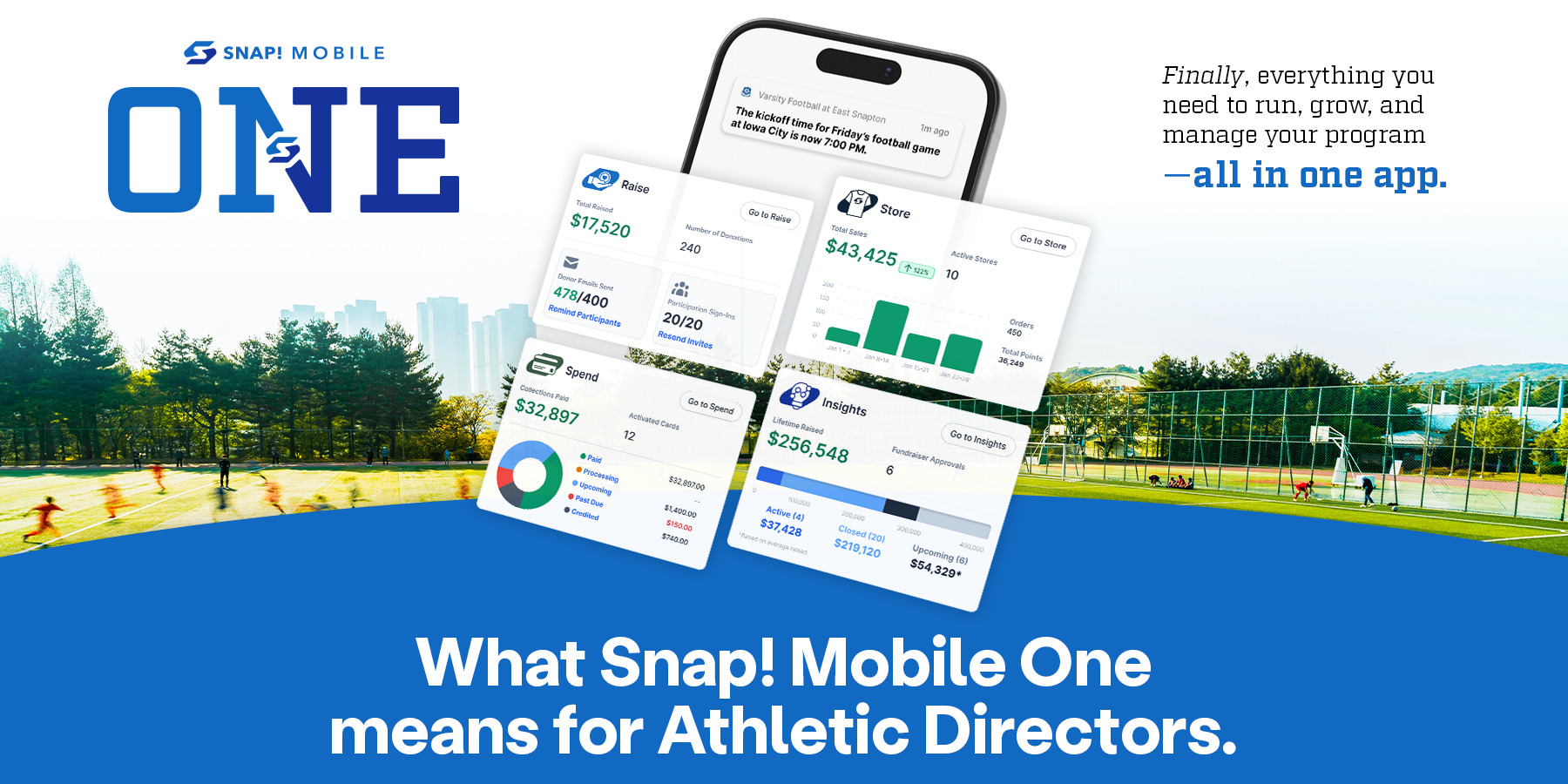 What does Snap! Mobile One Mean for Athletic Directors? | Snap! Mobile